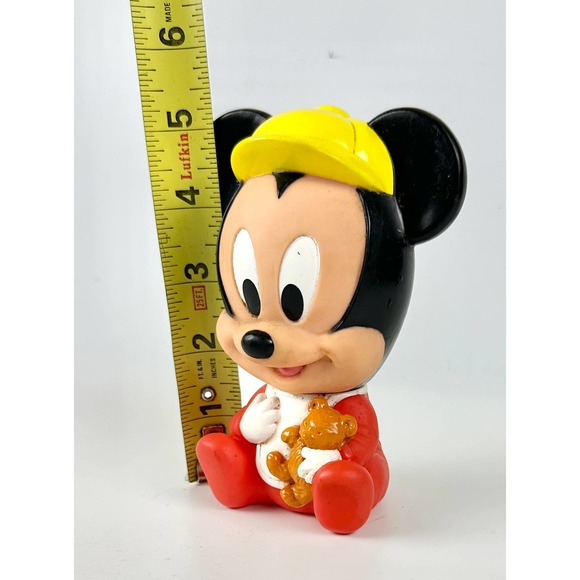 Disney | Toys | Vintage Arco Baby Mickey Mouse Walt Disney Rubber ...